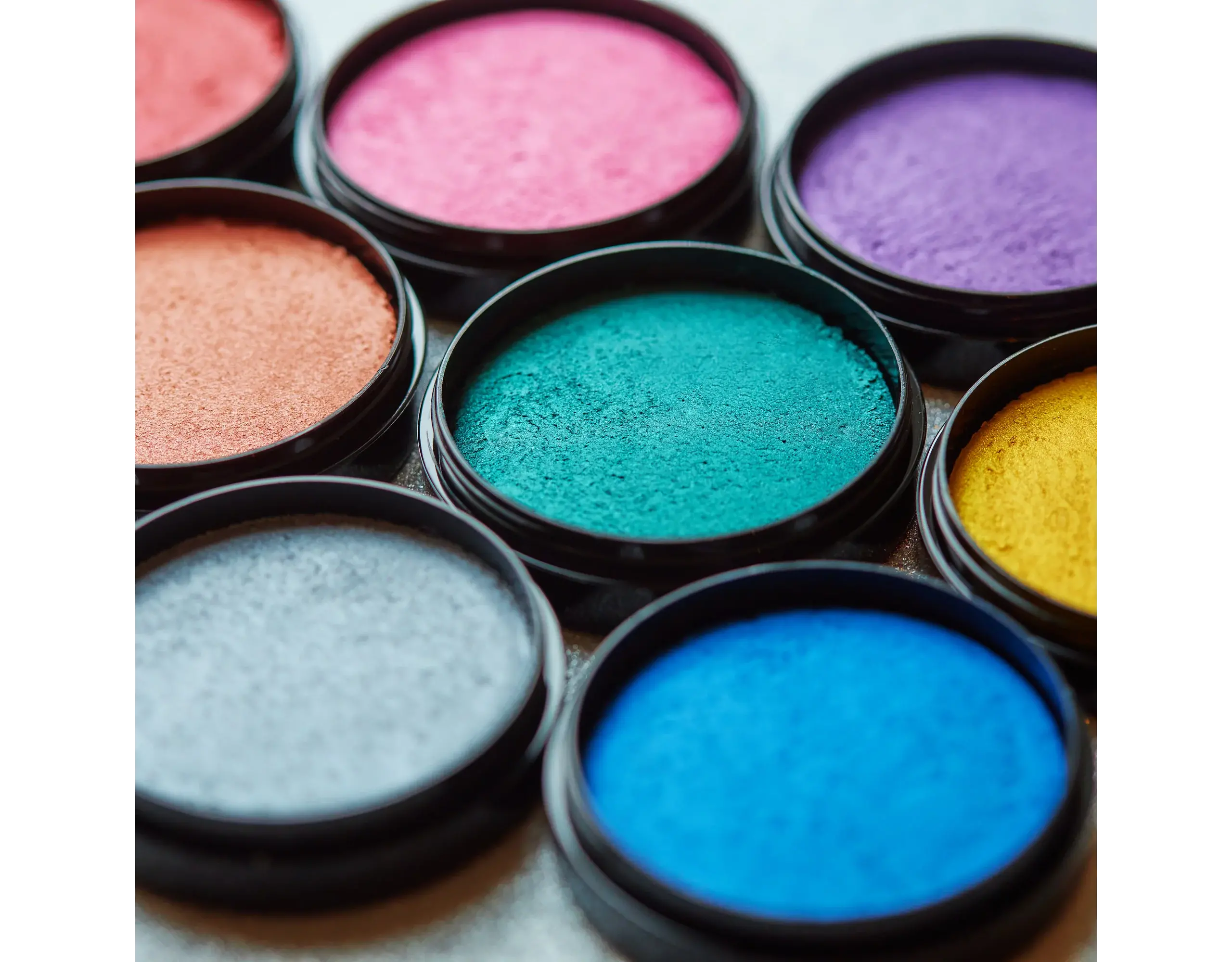 Cosmic Moon Metallic Pro Face Paint Cake Pots Rose Gold 36g - Partywinkel