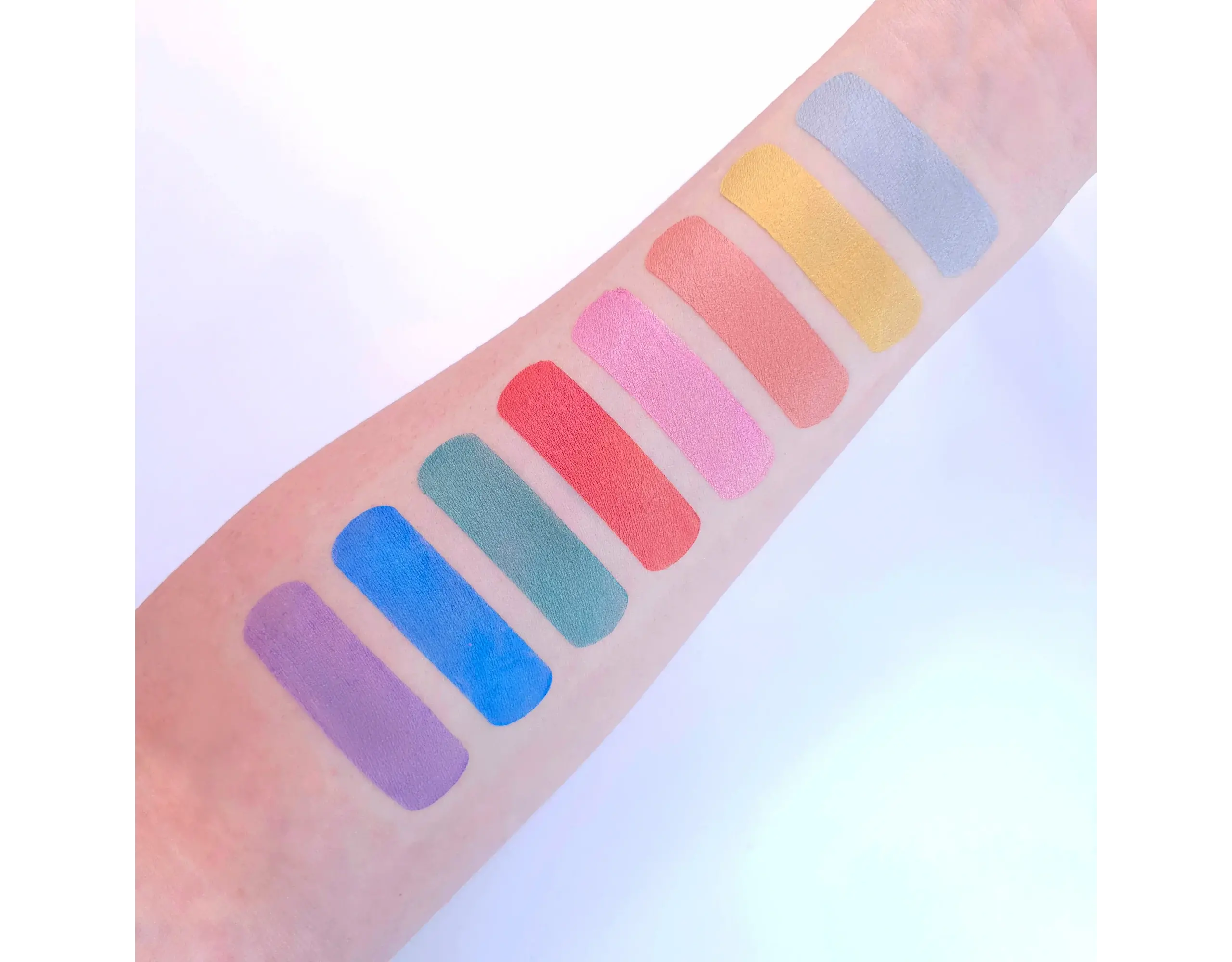 Cosmic Moon Metallic Pro Face Paint Cake Pots Rose Gold 36g - Partywinkel