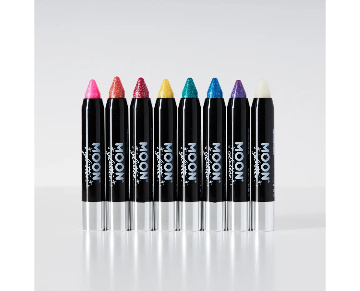 Moon Glitter Iridescent Body Crayons Purple 3.2g - Partywinkel