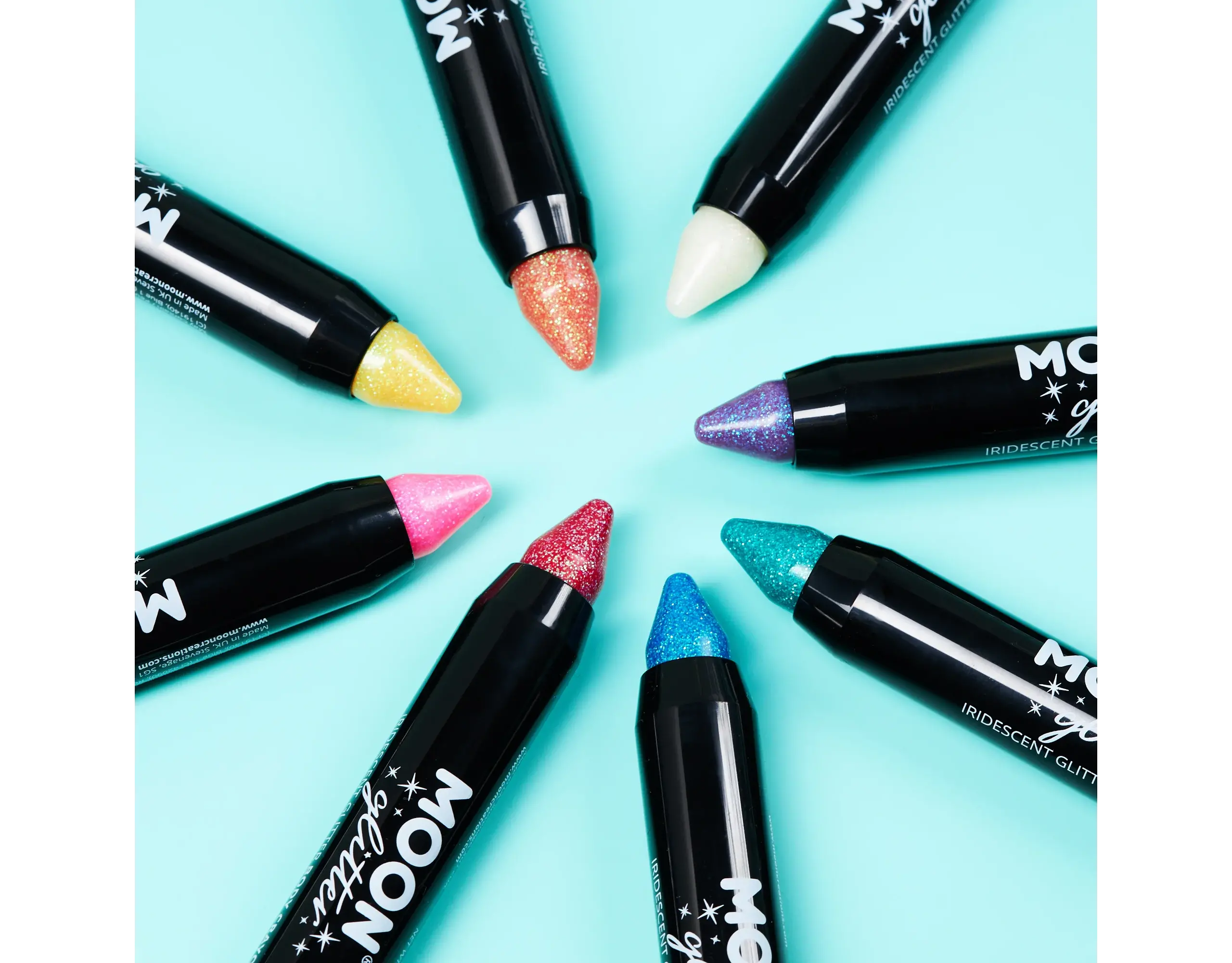 Moon Glitter Iridescent Body Crayons Purple 3.2g - Partywinkel