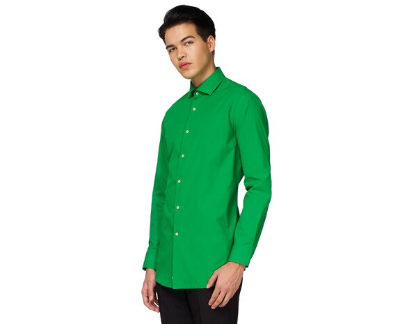 Groen Overhemd Heren OppoSuits - Partywinkel
