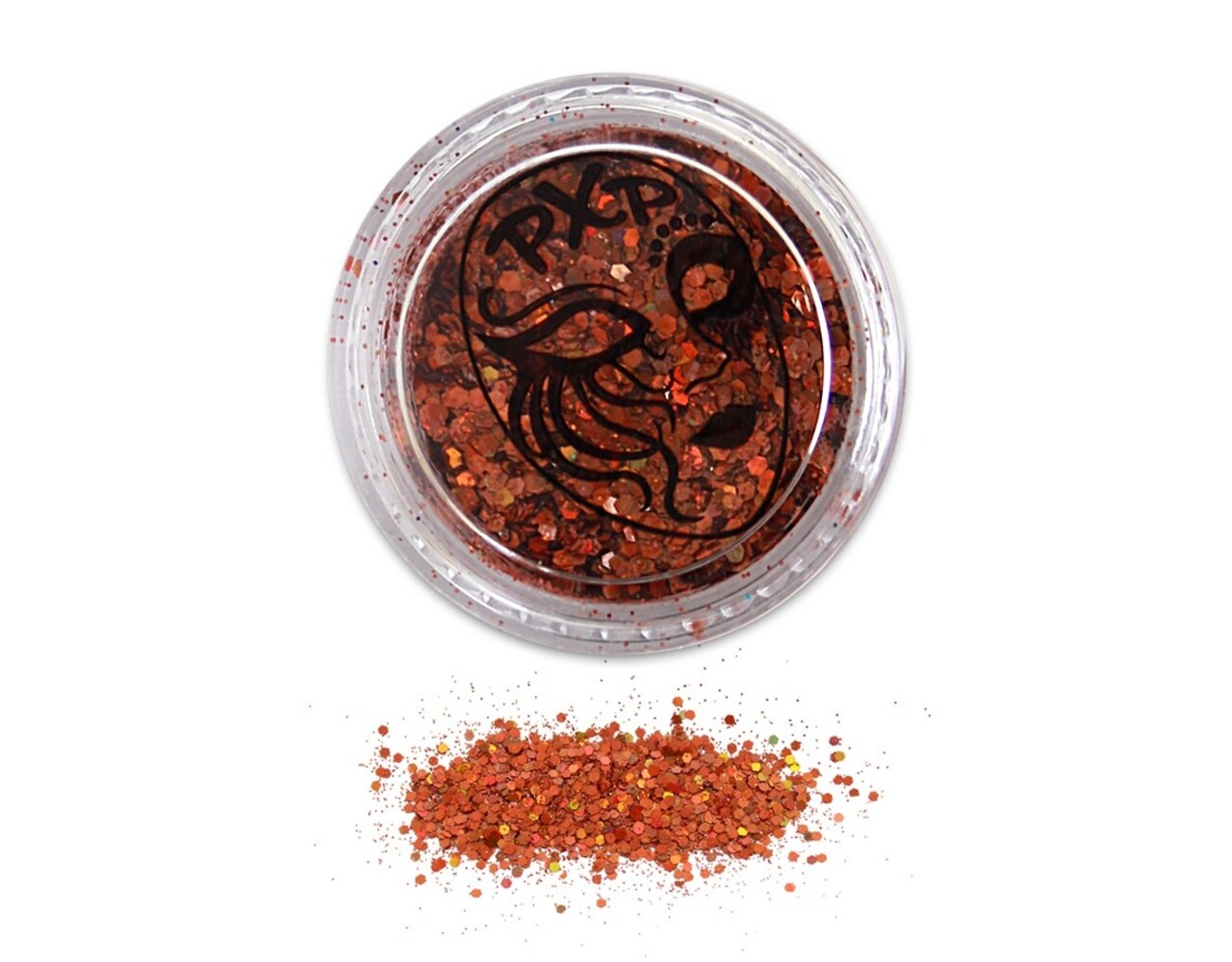 PXP Glitter Poeder Terracotta Gold 5gr - Partywinkel