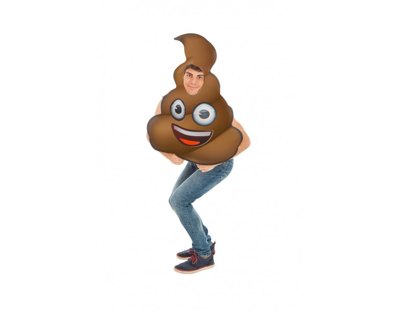Kostuum Emoji Poep - Partywinkel