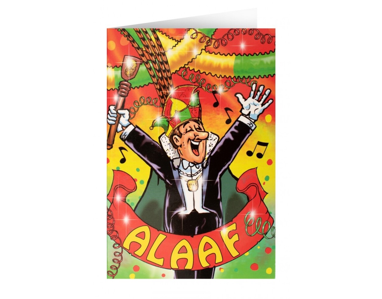 Wenskaart Prins Alaaf - Partywinkel