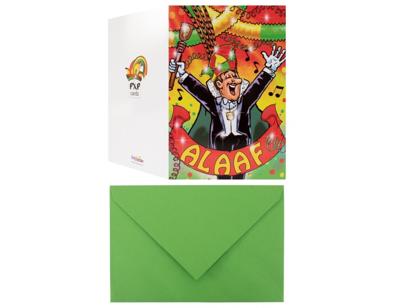 Wenskaart Prins Alaaf - Partywinkel