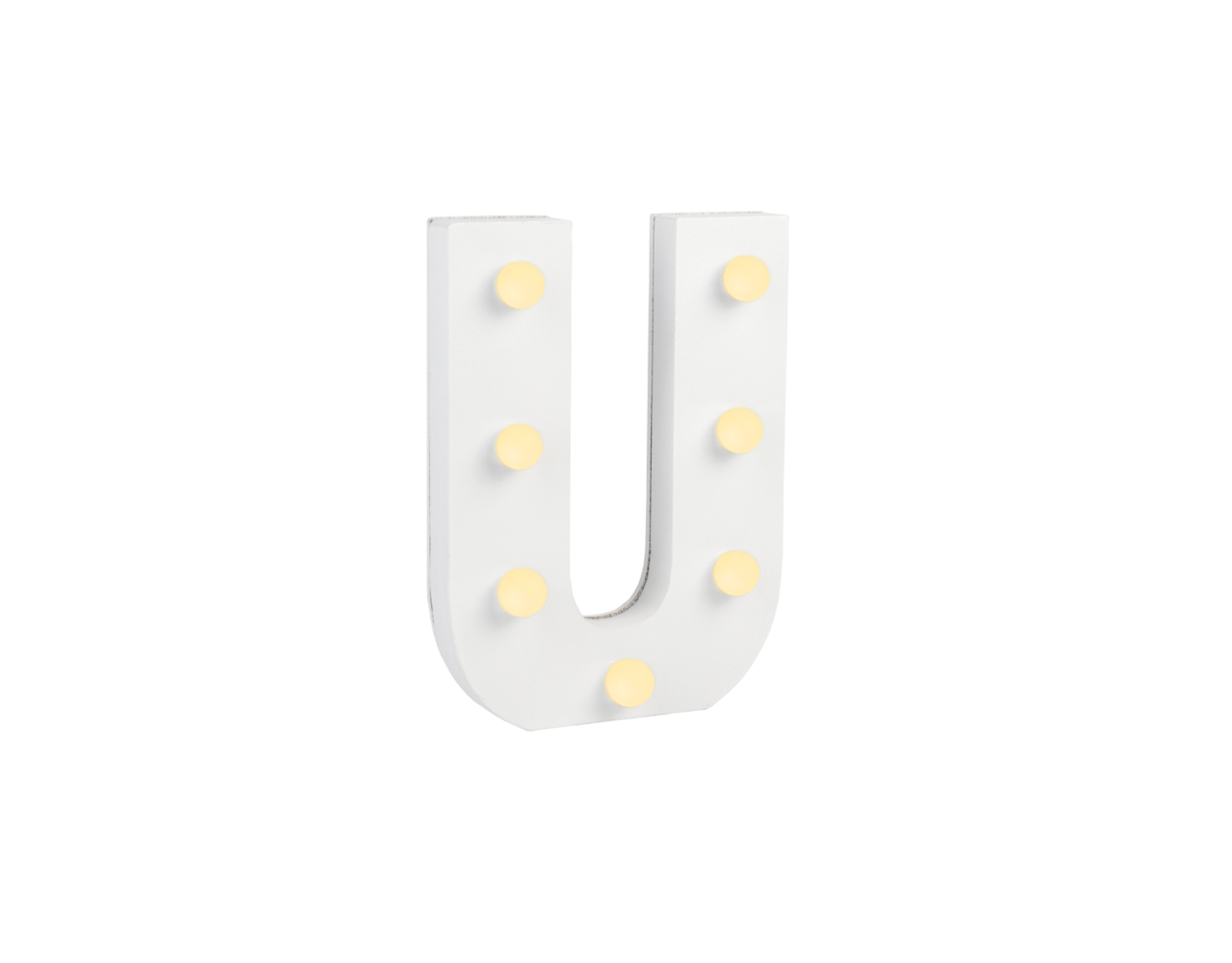 U Licht Letter 16,5cm - Partywinkel
