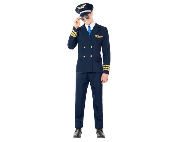 Piloot Kostuum Heren - Partywinkel