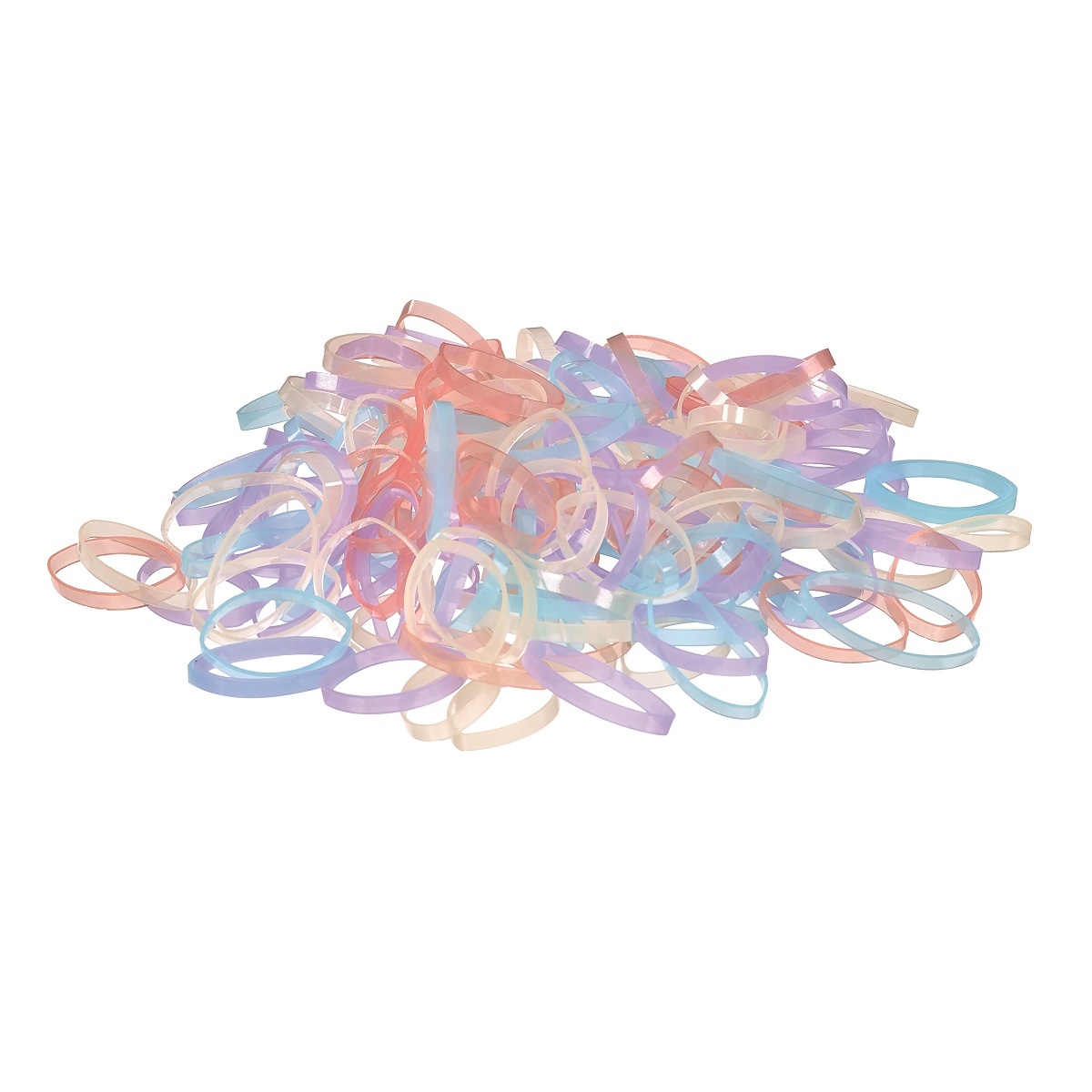 Sibel PRIMROSE Elastic Hair Bands Pastel Colors 500st. kopen? - Kappersshop