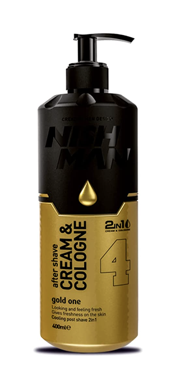 Nish Man Cream Cologne After Shave Gold One 4 Nu Kopen? - Kappersshop
