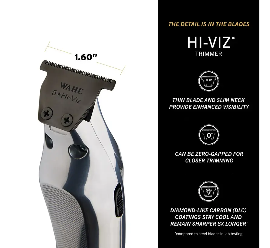 Wahl Professional HI-VIZ Draadloze Trimmer nu bestellen? - Kappersshop