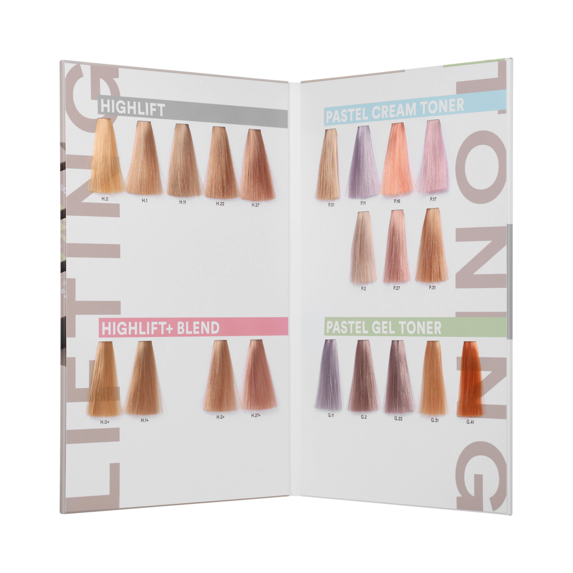 INDOLA BLONDE EXPERT Color Chart 2025 nu bestellen? - Kappersshop