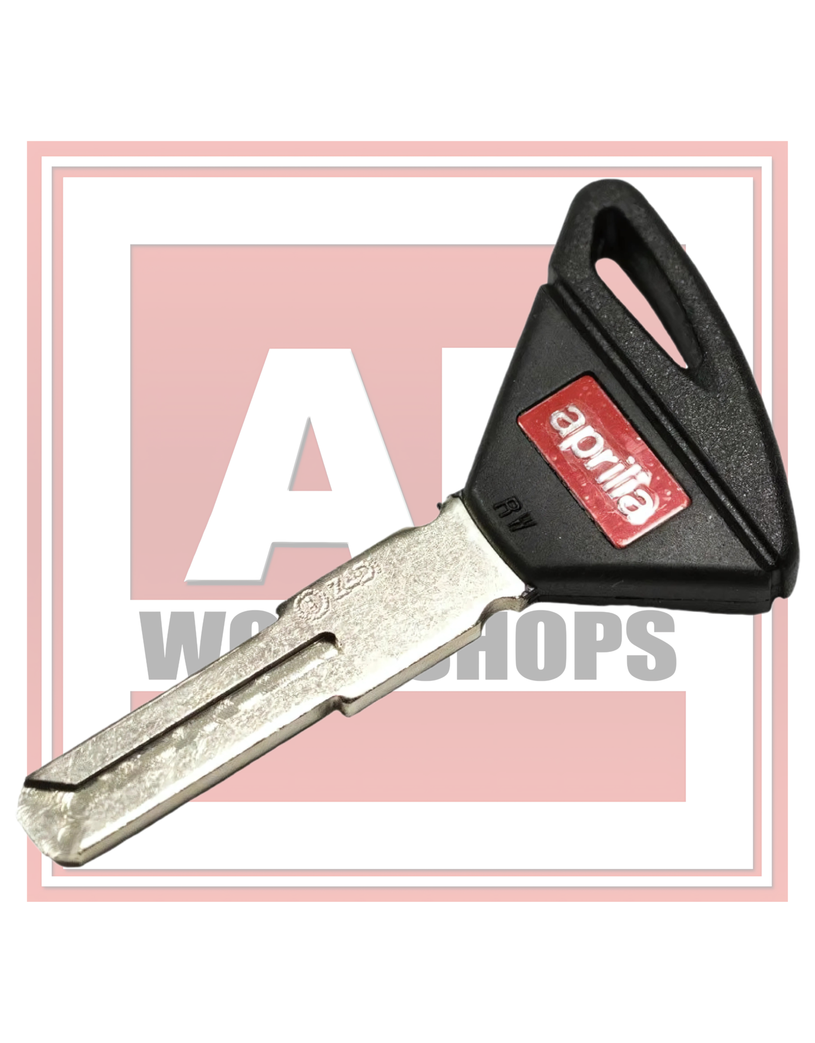 Blank Aprilia key with transponder AP8140711 - AP Workshops