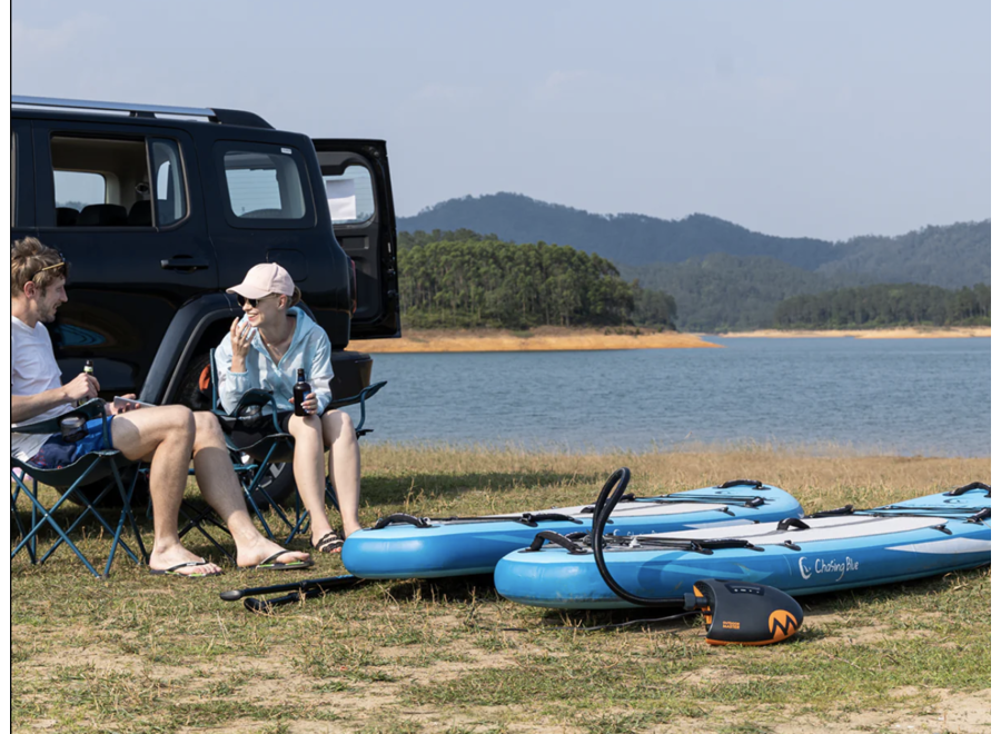 Outdoor Master Shark II SUP Pump - Snowfit