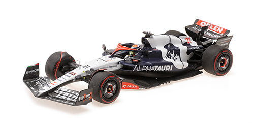 Schaalmodel 1:18 AT04 1:18 Alpha Tauri - Nyck de Vries - Racing-Art.nl