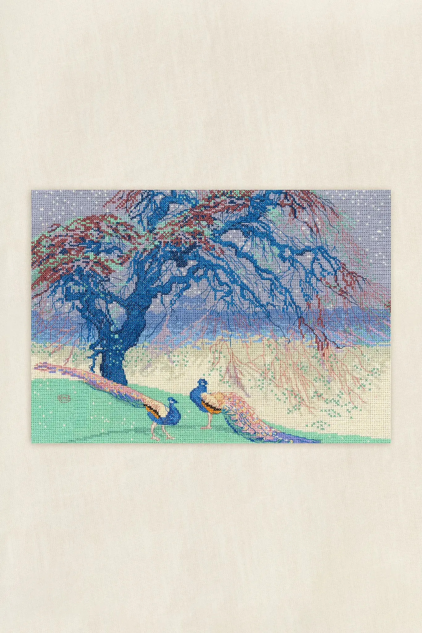 DMC Kruissteekpakket When Winter Wanes - Museum collectie - de Breibrink