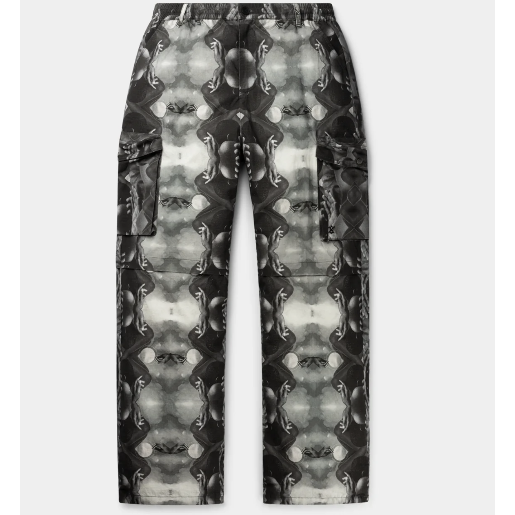 DP SOURCE LANDSCAPE TRACK PANTS - MILK