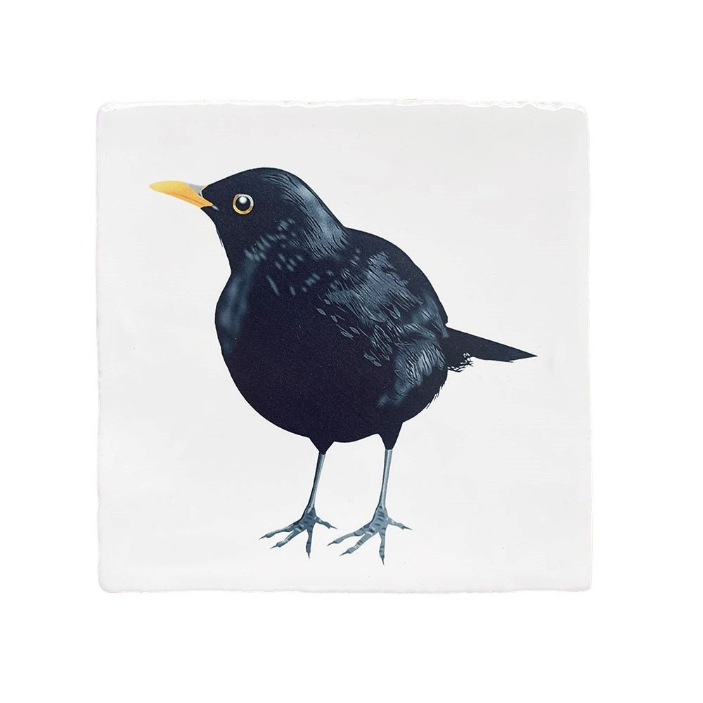 Vintage Tile Blackbird | Myrte | BijzonderMOOI* | Gift Shop ...