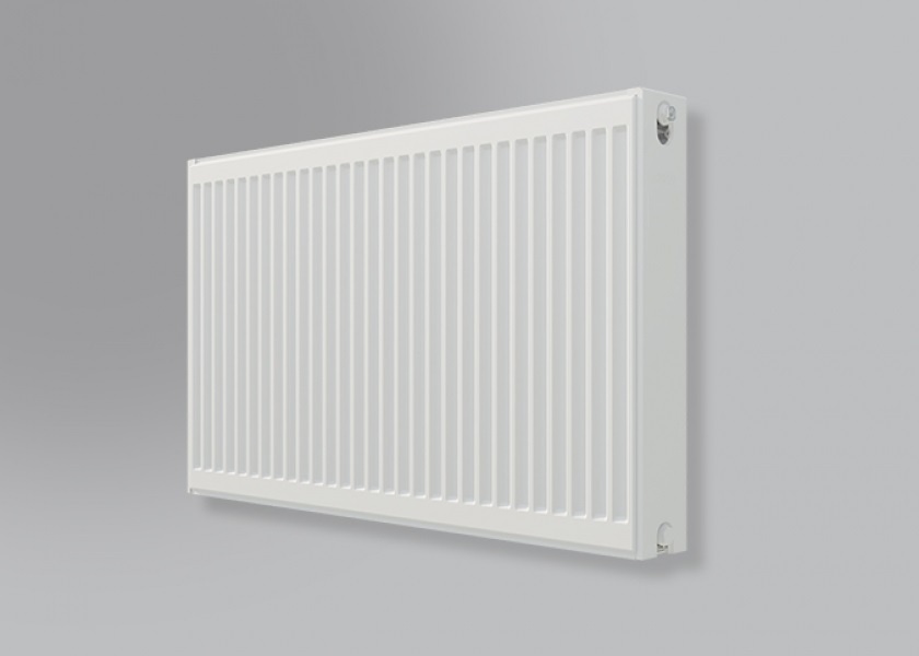 50x140 T11 - Paneelradiator C6 geribbelde voorzijde Wit - Radiatordepot