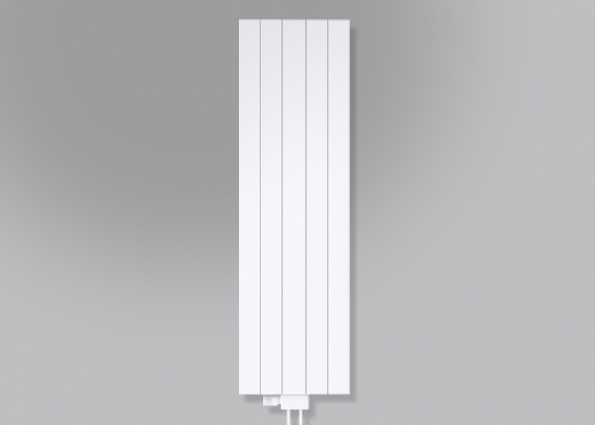 200x30 Verticale radiator T20 - C6 Gegroefde Wit - Radiatordepot