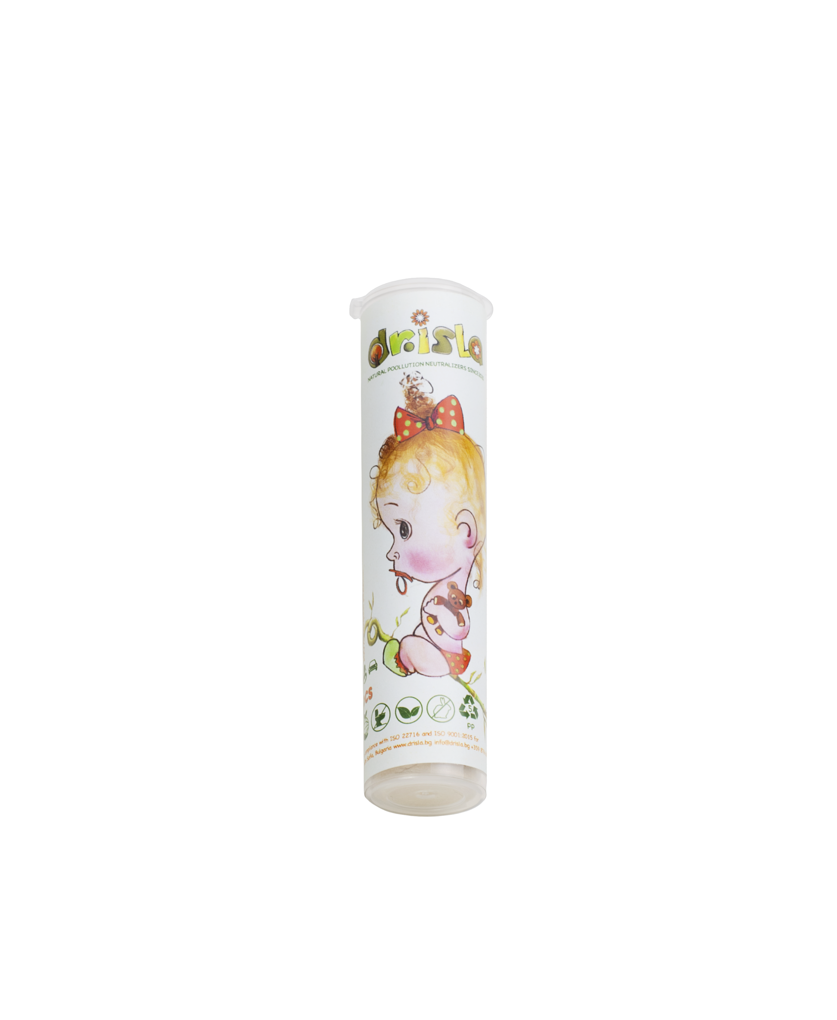 Gecomprimeerde baby doekjes – Bamboo – 12 tabletten - Grace is Green