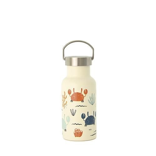 Bioloco Kids - Stainless steel thermos flask - 350 ML - Crabs - Grace ...