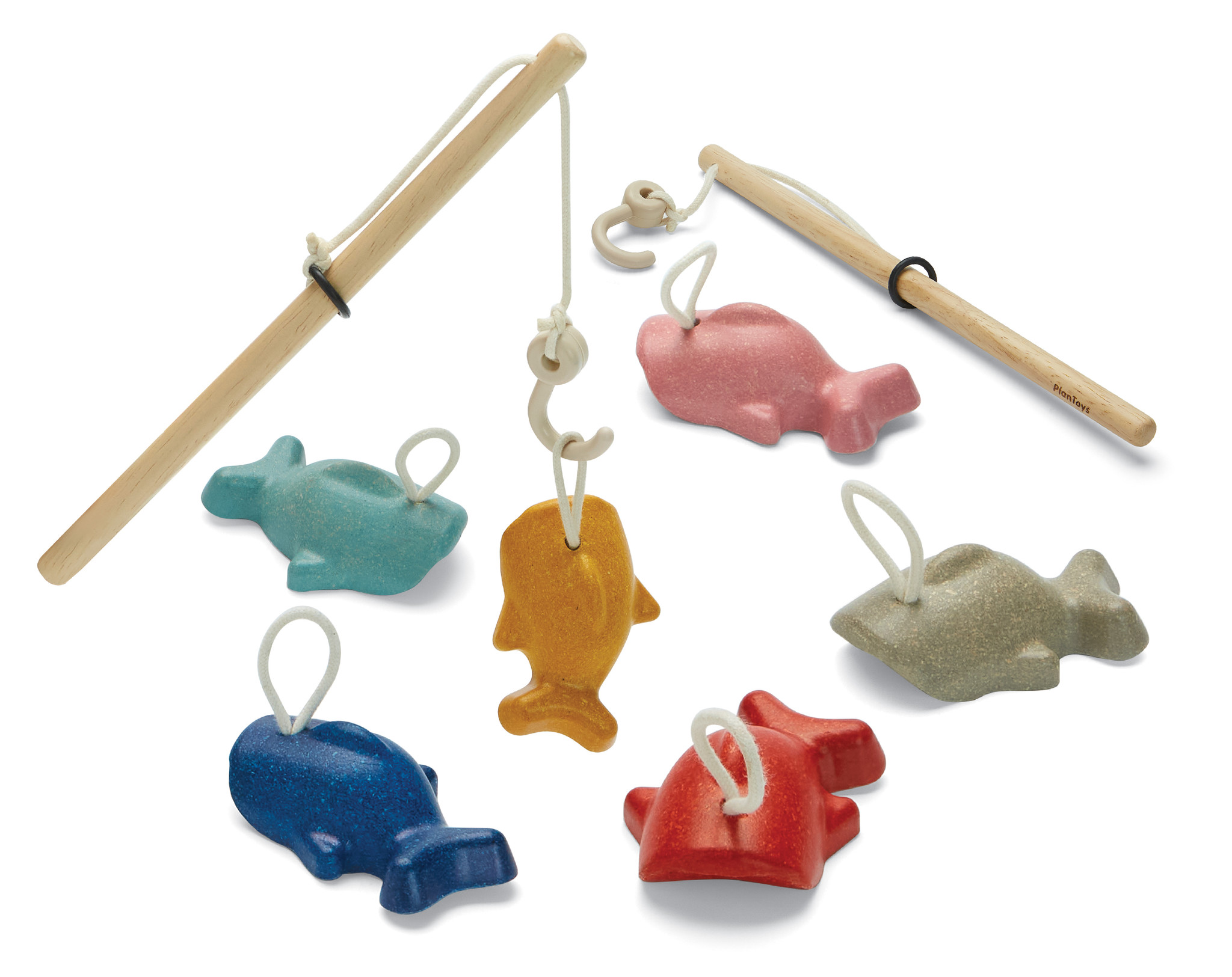 Fishing Rod Fish Game – Sustainable Wood - Grace is Green