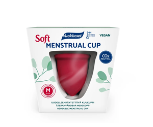 Menstrual cup - Soft - TPE - Size M - Grace is Green