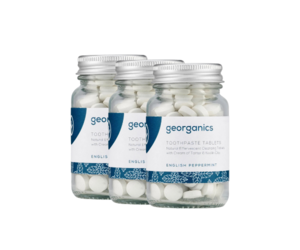 Mineral toothpaste tablets - Peppermint - 3 pcs - Grace is Green