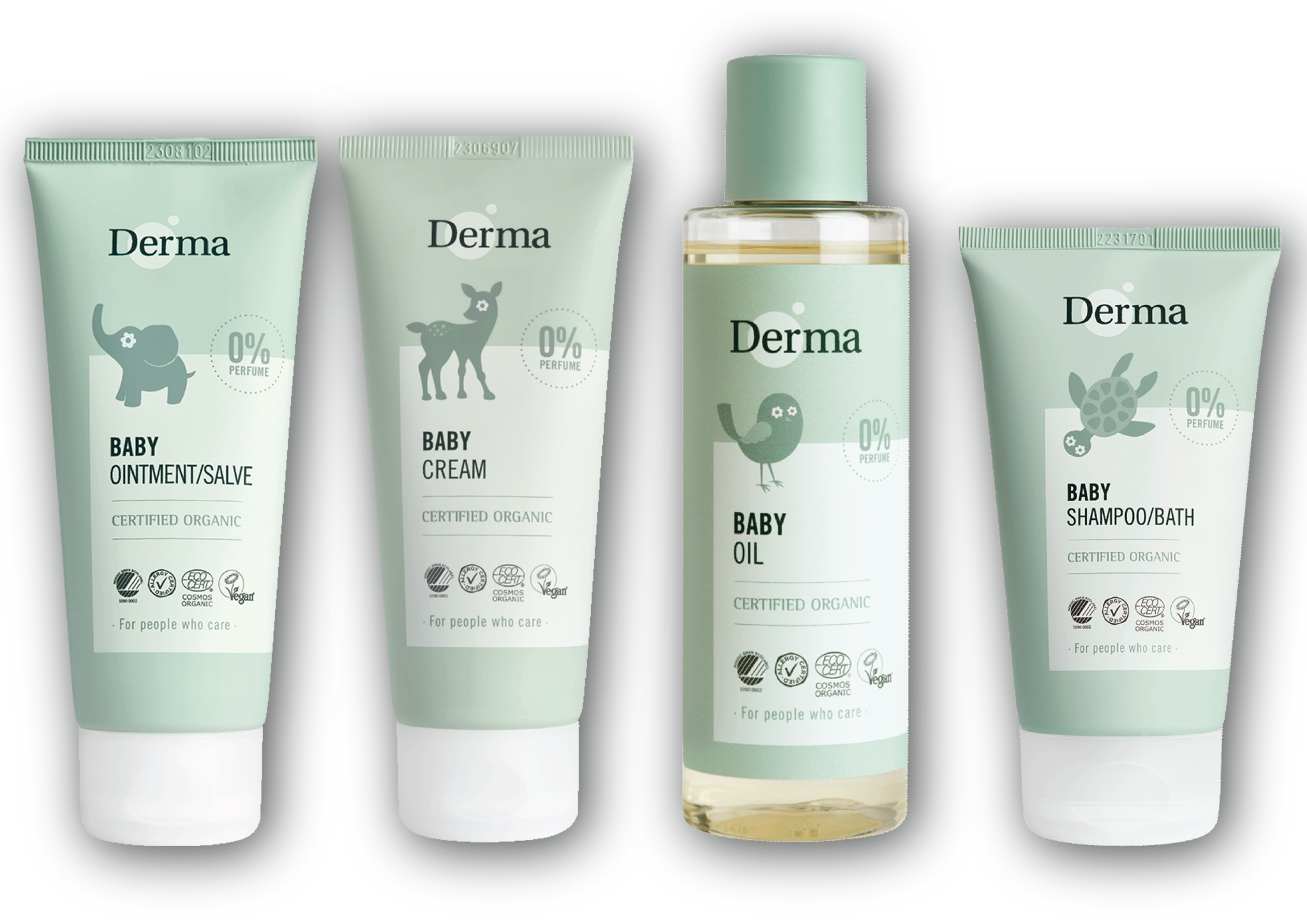 Derma Eco Baby package - 4 products - Grace is Green