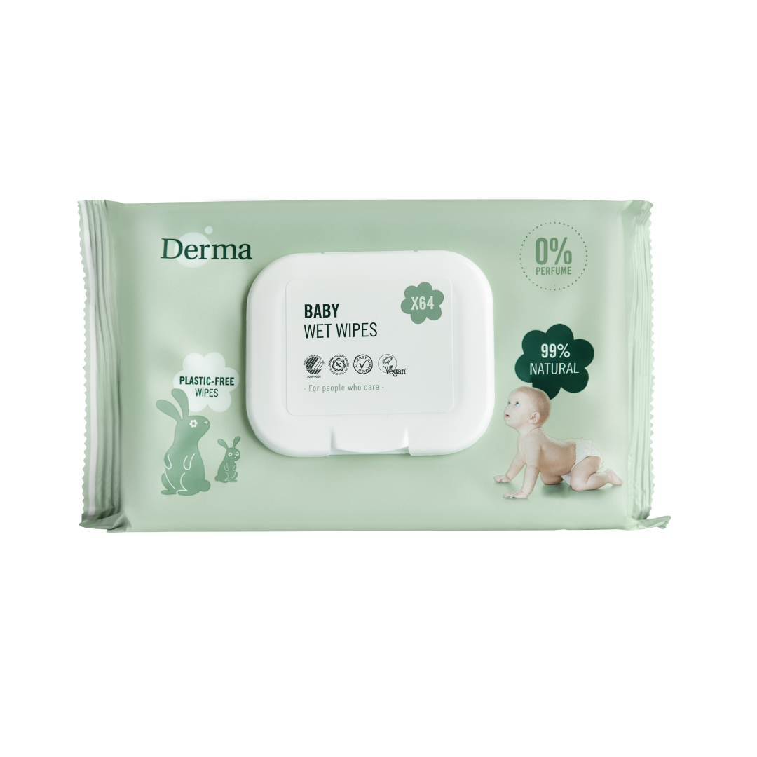 Derma Eco baby wipes - value pack - Grace is Green