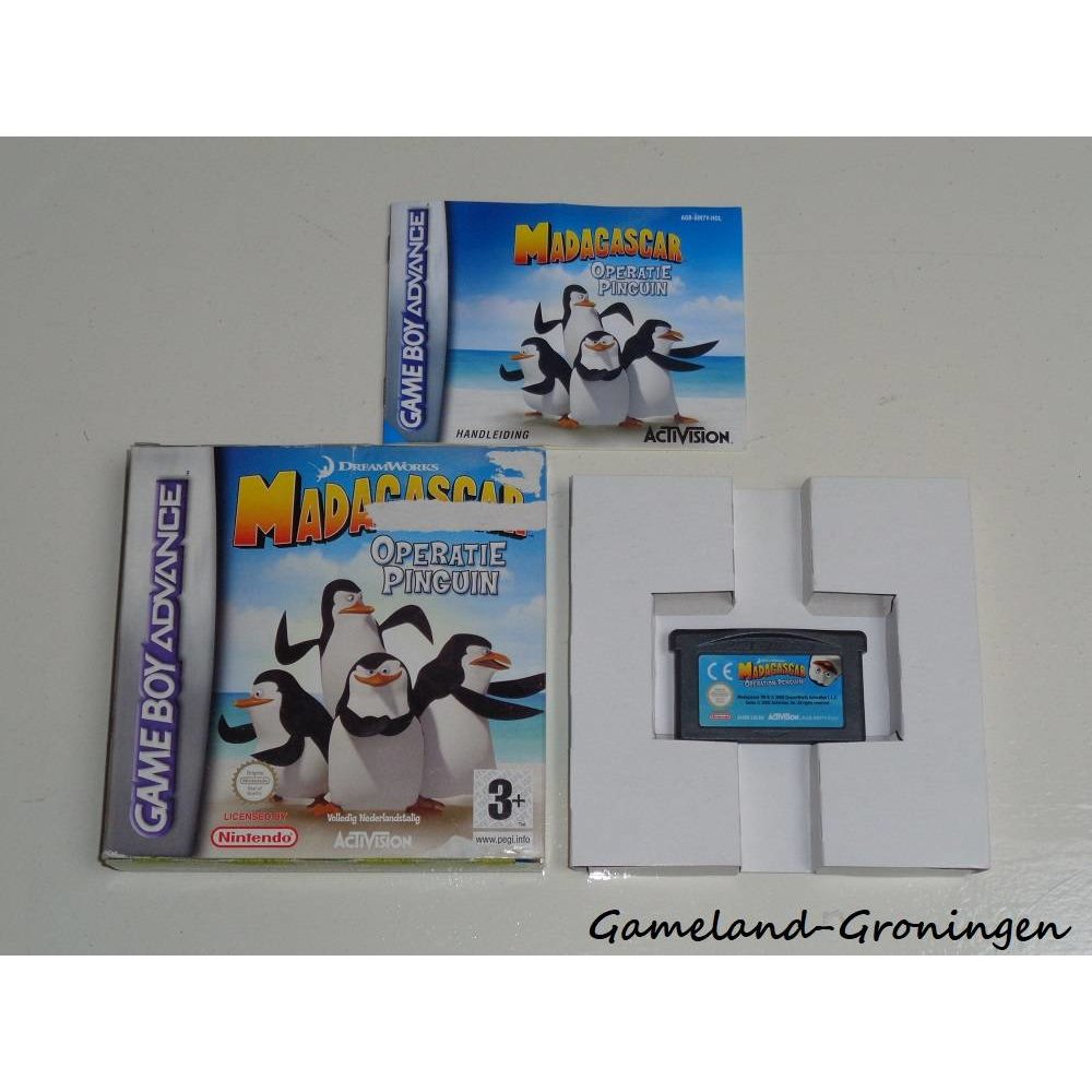 Madagascar Operation Pinguin (Compleet) - GBA Kopen - Gameland-Groningen