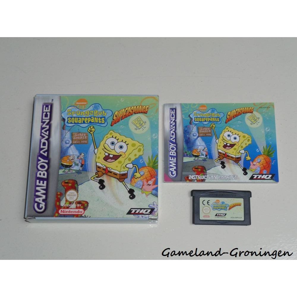 Spongebob SquarePants Supersponge (Complete) - GBA Buy - Gameland-Groningen