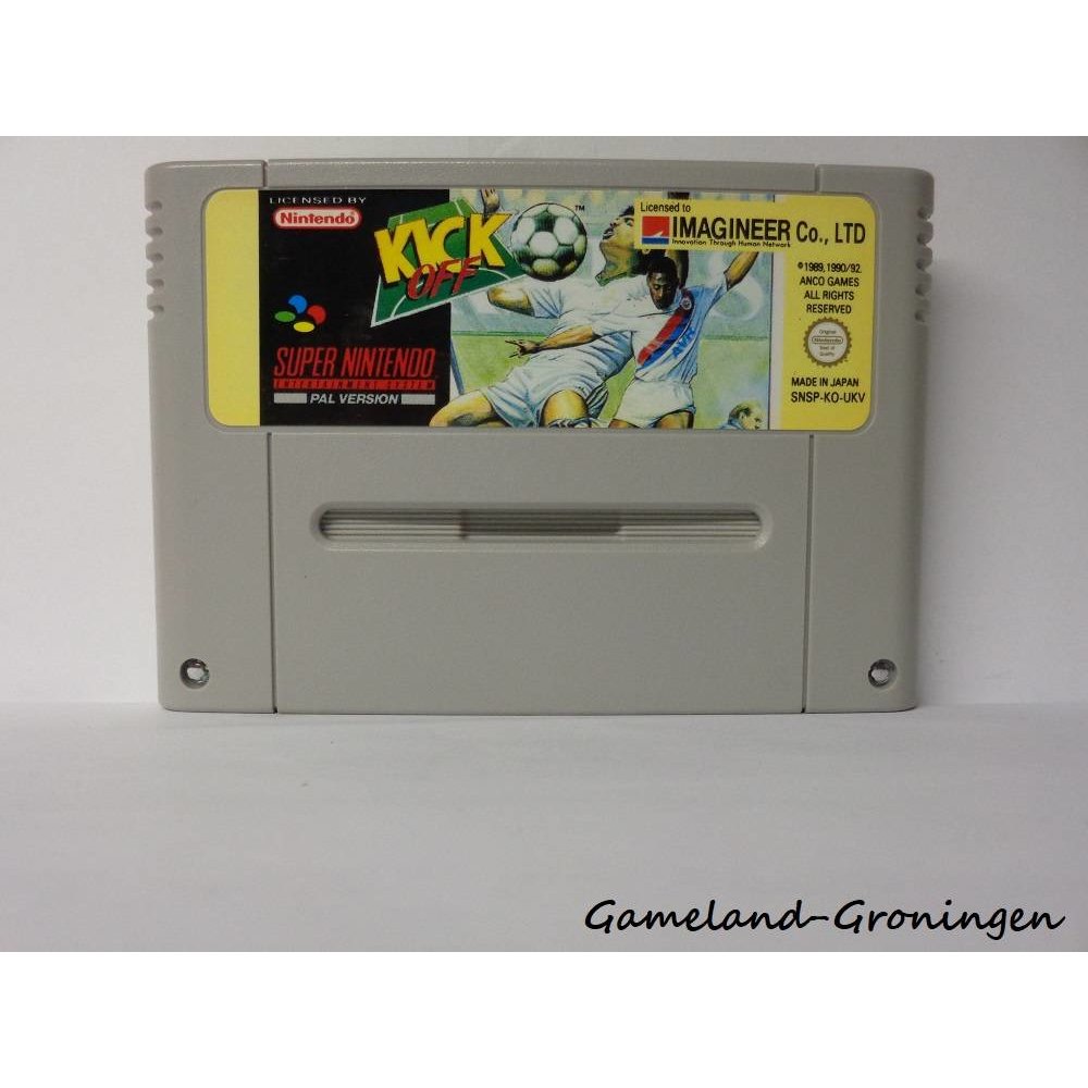 Kick Off - Super Nintendo (SNES) Kopen - Gameland-Groningen