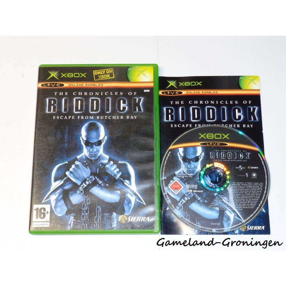 The Chronicles of Riddick Escape from Butcher Bay - Xbox - Gameland ...