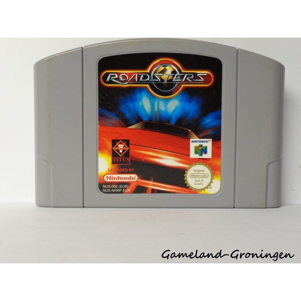 Roadsters - Nintendo 64 (N64) Kopen - Gameland-Groningen