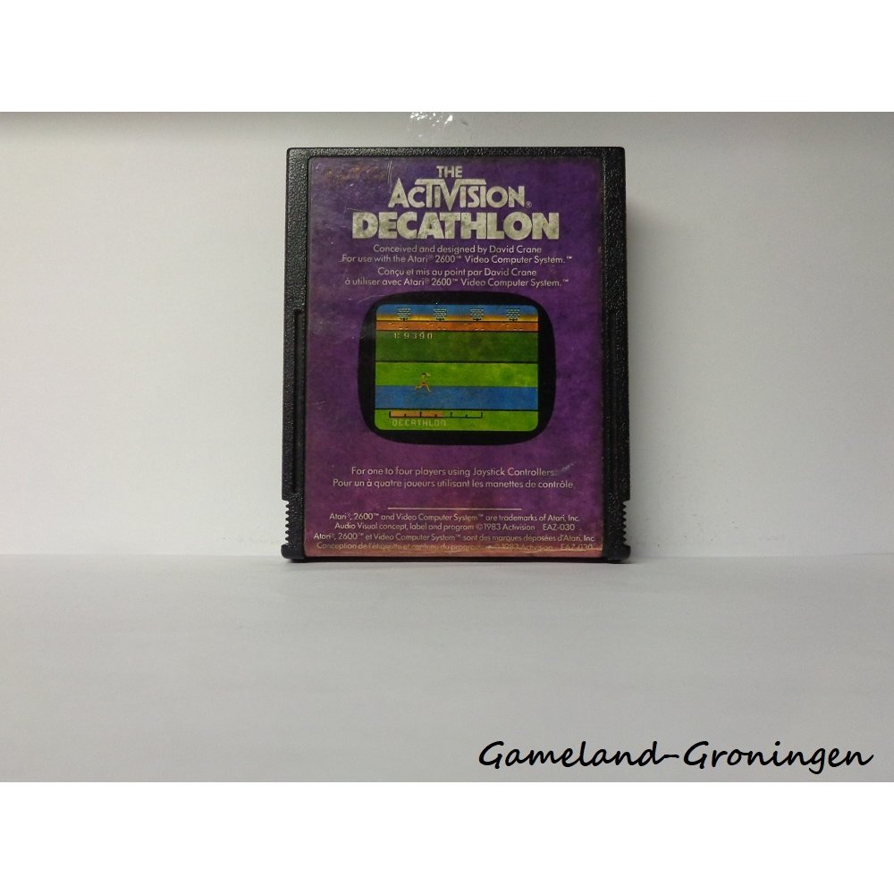 Decathlon - Atari 2600 - Gameland-Groningen