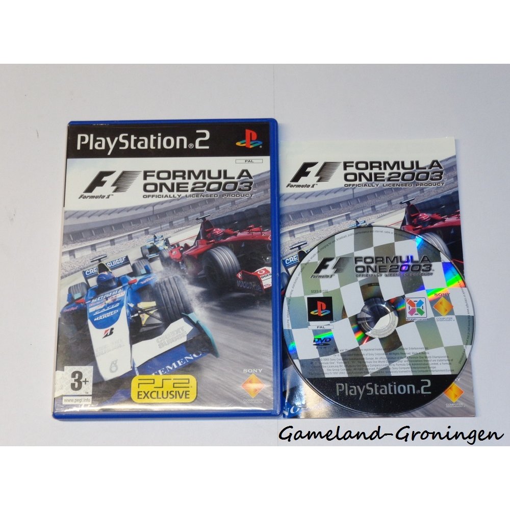 Formula One 2003 - PlayStation 2 (PS2) Kopen - Gameland-Groningen