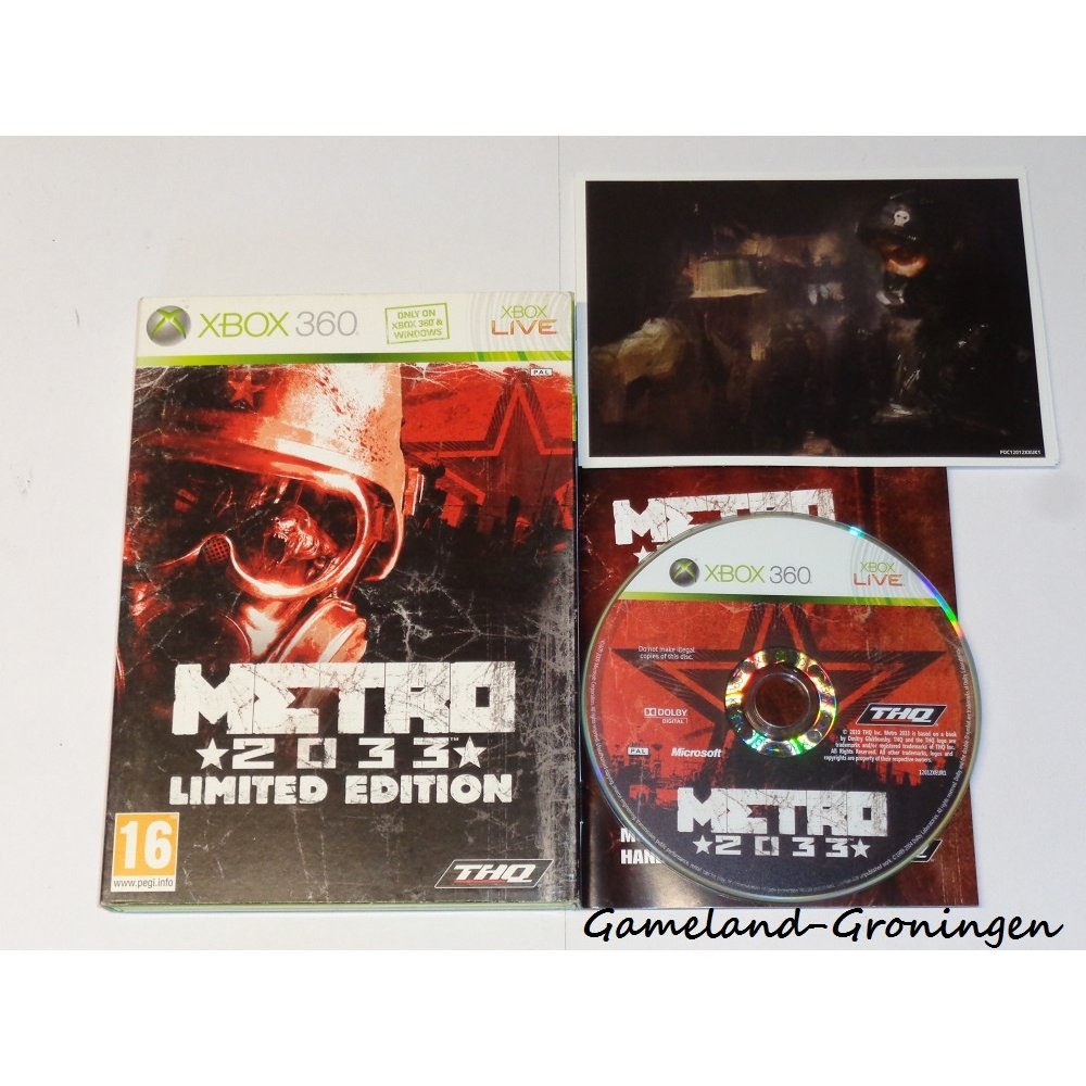 Metro 2033 Limited Edition - Xbox 360 Kopen - Gameland-Groningen