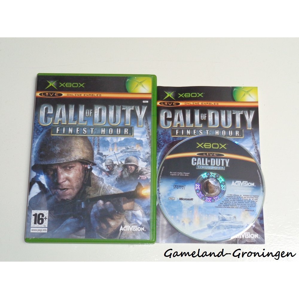 Call of Duty Finest Hour - Xbox Kopen - Gameland-Groningen