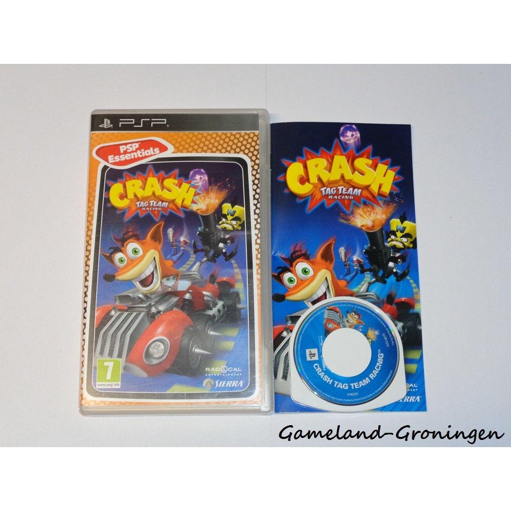 Crash Tag Team Racing Psp Screenshot Of Crash Tag Team Racing (PSP,