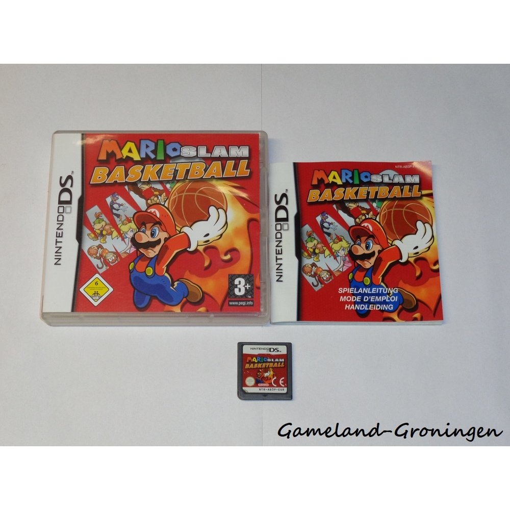 Mario Slam Basketball (Complete, FHG) - Gameland-Groningen