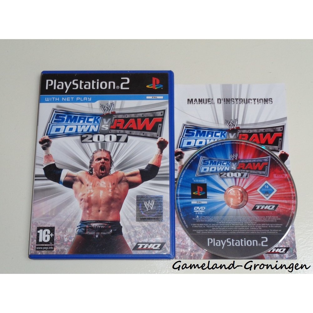 WWF Smackdown vs Raw 2007 - Buy PS2 - Gameland-Groningen
