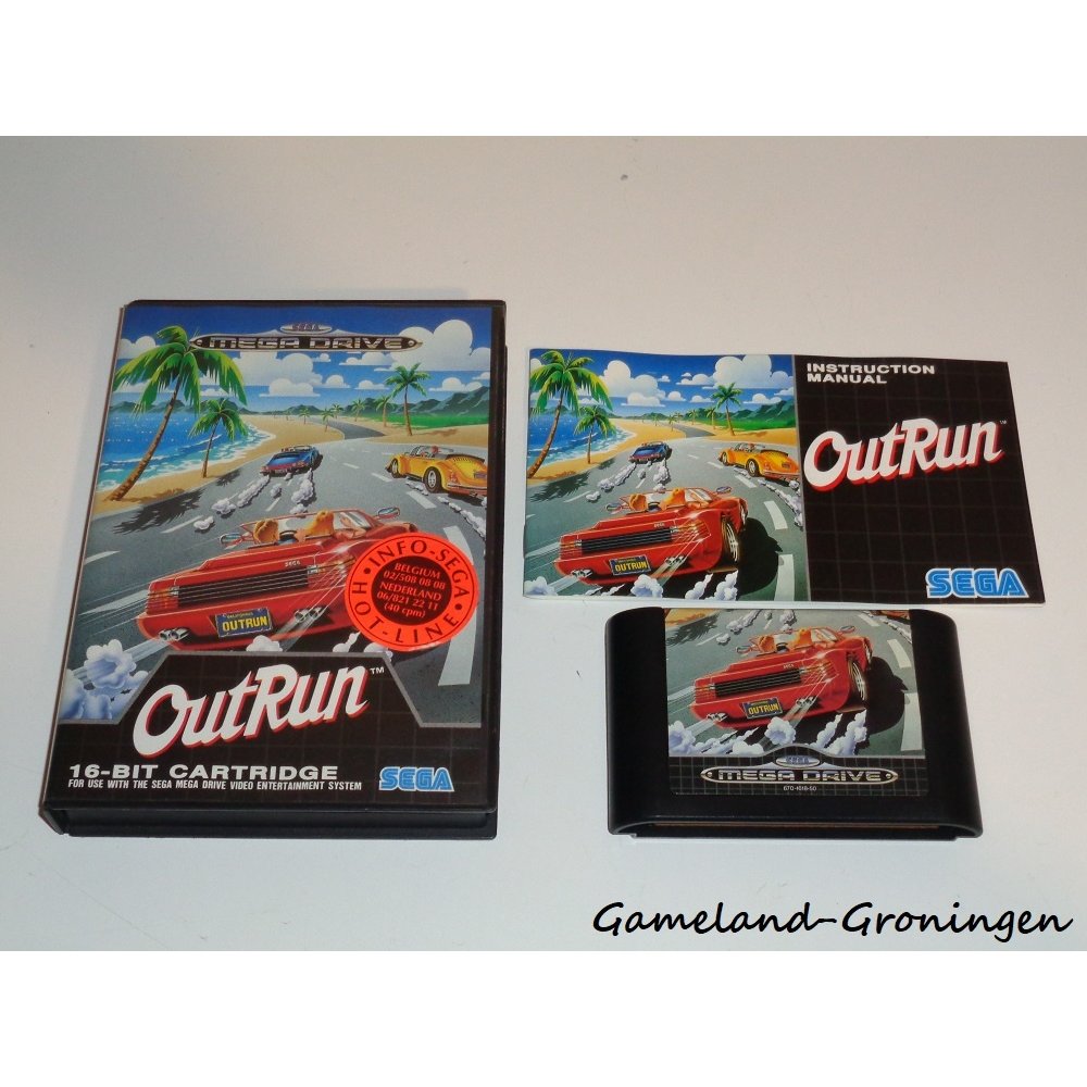 OutRun (Compleet) - Sega Mega Drive Kopen - Gameland-Groningen
