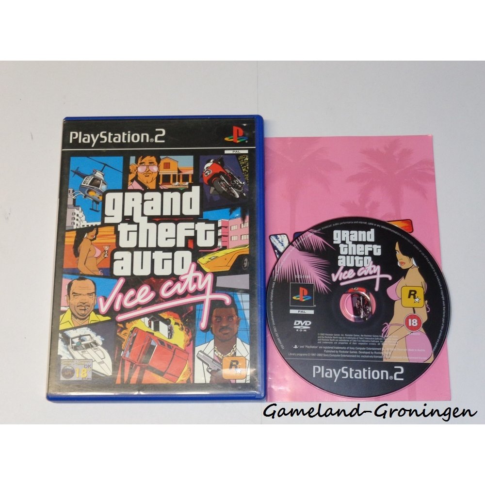 Grand Theft Auto Vice City (GTA) - PS2 Kopen - Gameland-Groningen