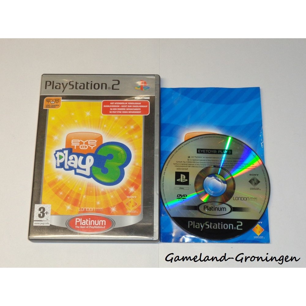 Eye Toy Play 3 (Platinum) - PlayStation 2 Kopen - Gameland-Groningen
