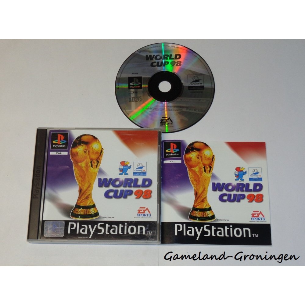 World Cup 98 - PlayStation 1 (PS1) Kopen - Gameland-Groningen