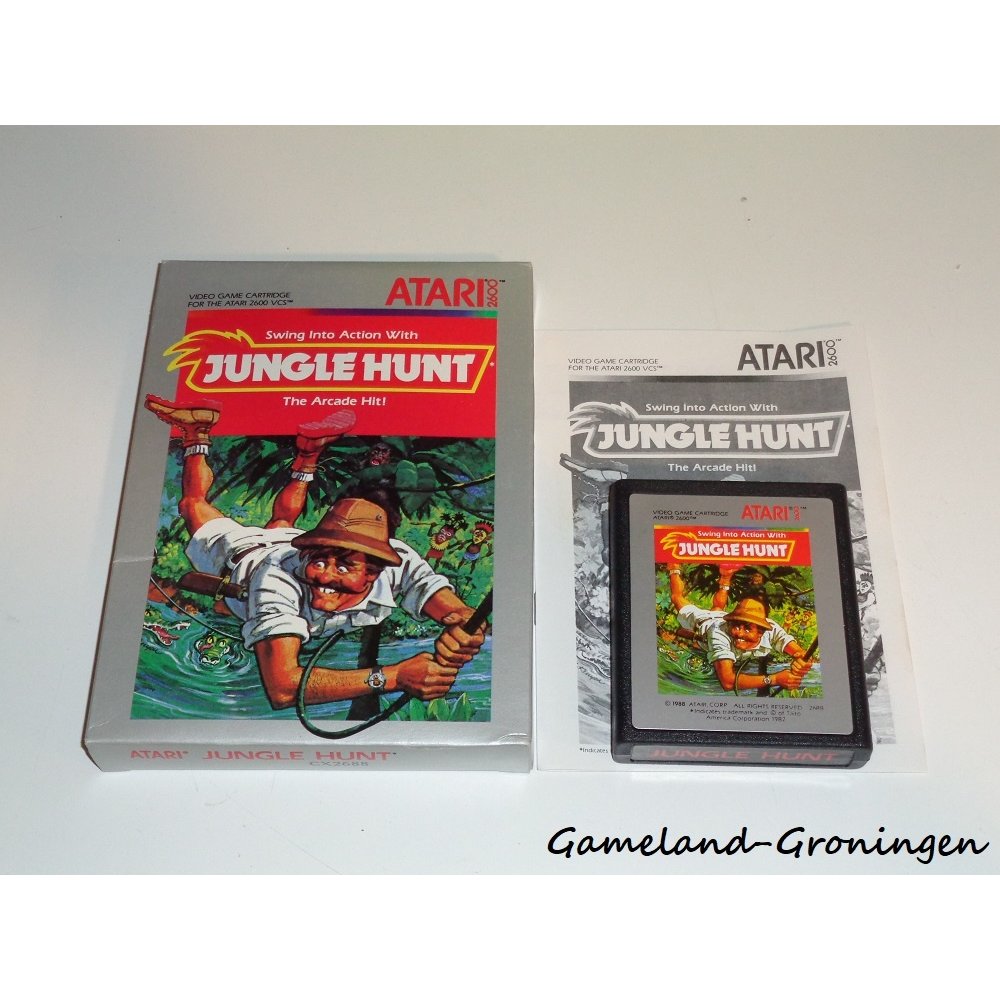 Jungle Hunt (Compleet) - Atari 2600 Kopen - Gameland-Groningen