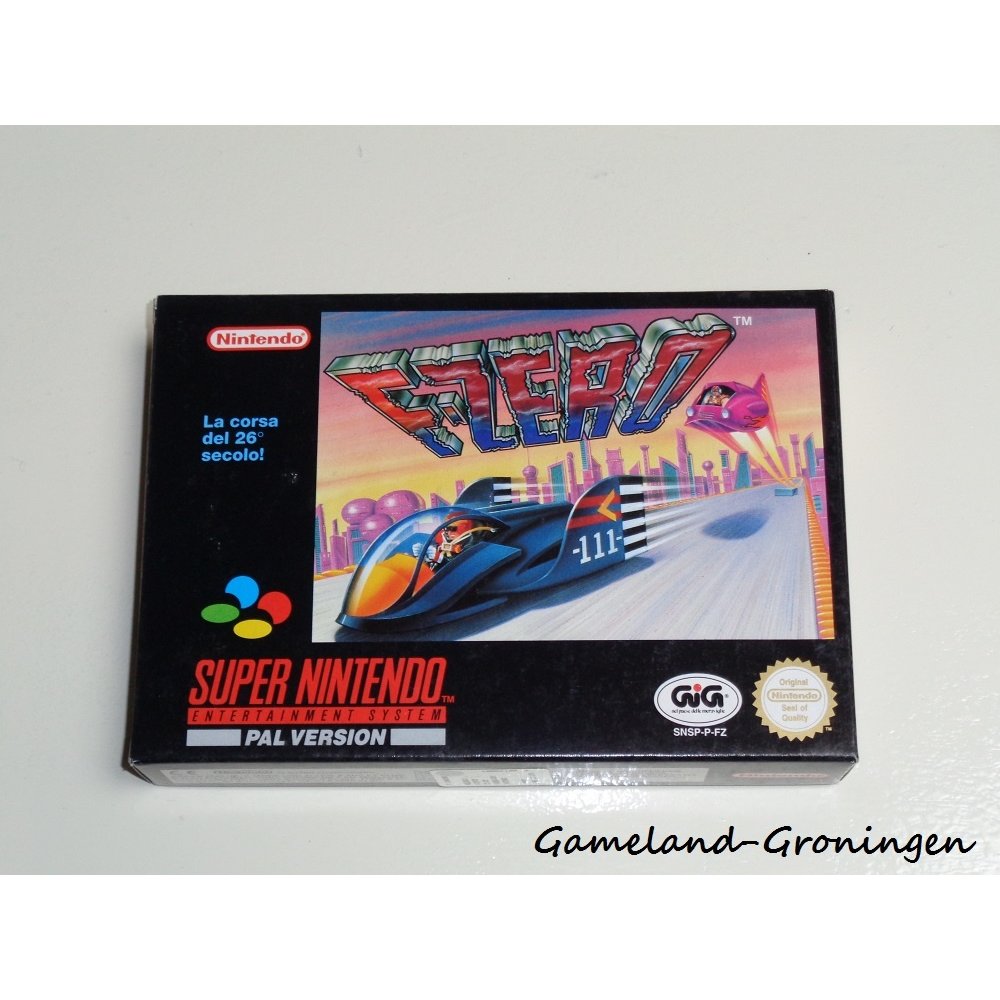F-Zero (Nieuw) - Super Nintendo (SNES) Kopen - Gameland-Groningen
