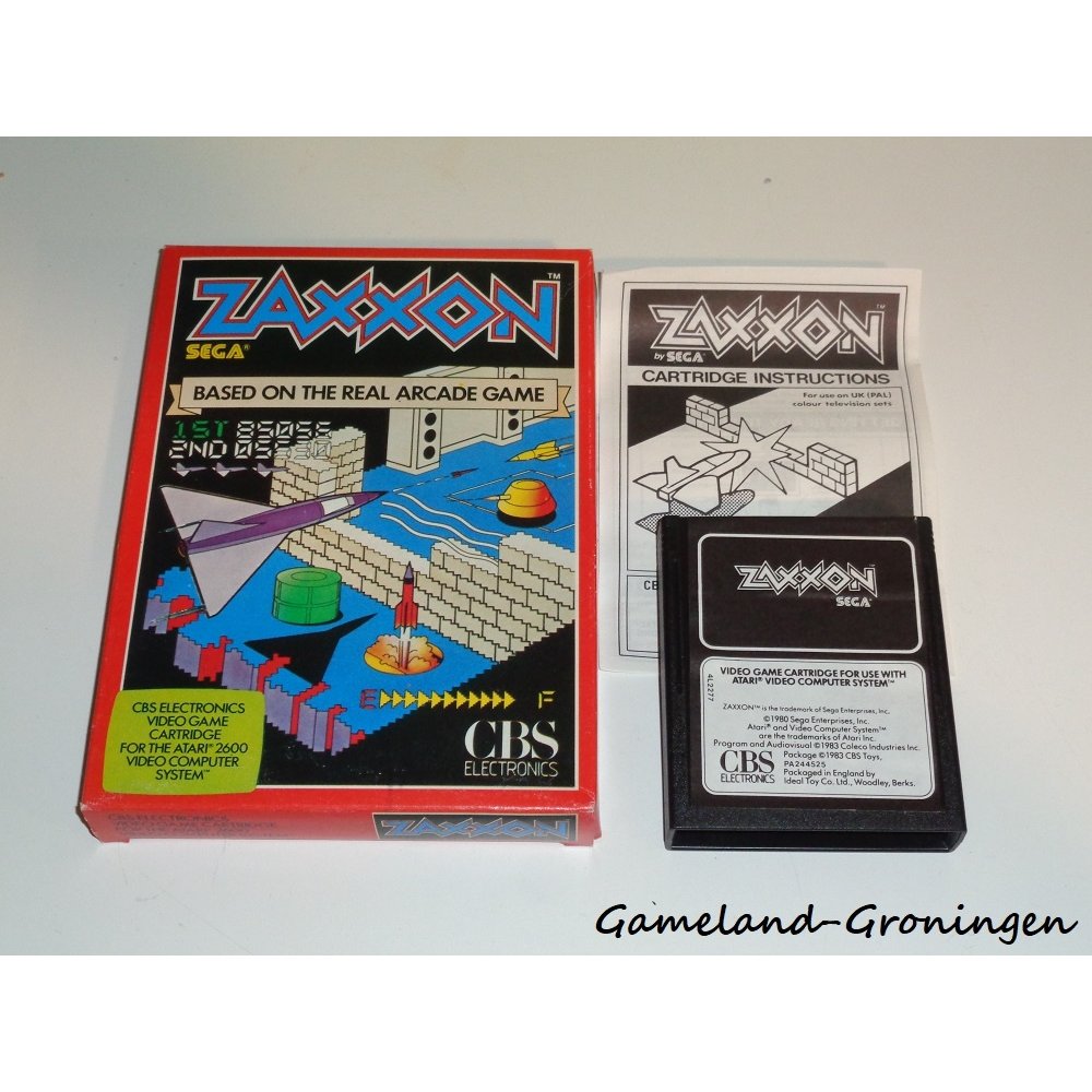 Zaxxon (Compleet) - Atari 2600 Kopen - Gameland-Groningen