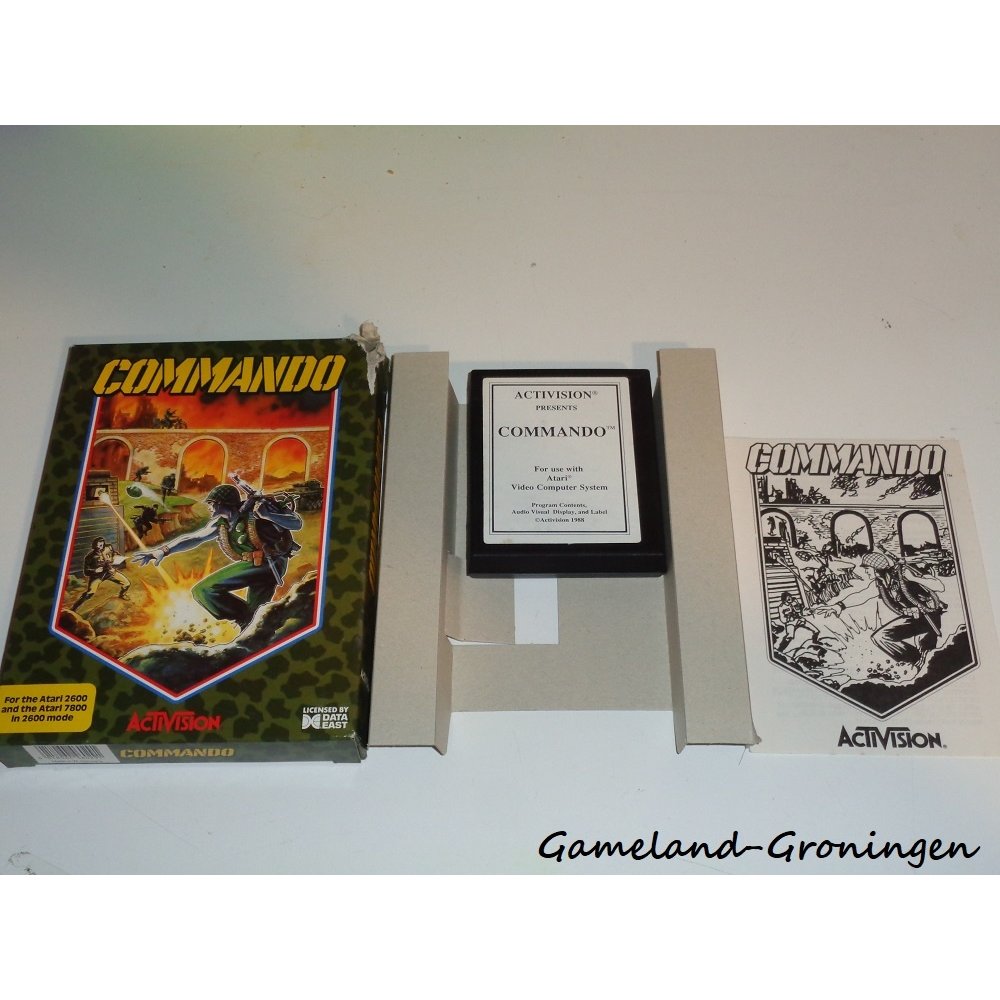 Commando (Complete) - Atari 2600 Purchase - Gameland-Groningen
